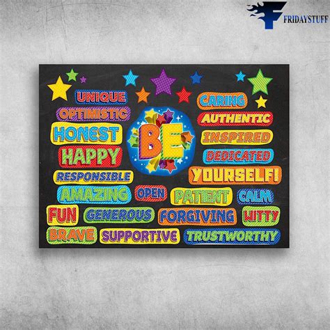 Classroom Rules Unique Optimistic Caring Authentic Honest