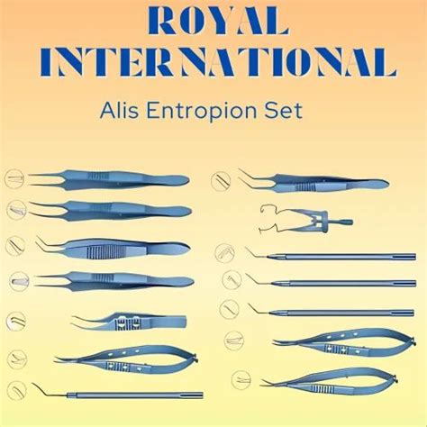 Entropion Instrument Set In Jalandhar Id 2853996006091