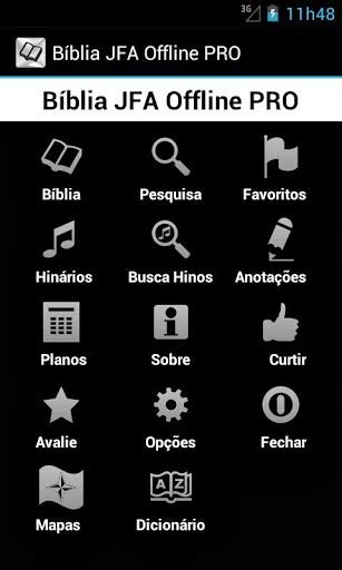 APLICATIVOS PARA CELULAR Bíblia JFA Offline PRO