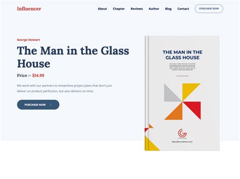 GitHub Themefisher Influencer Bootstrap