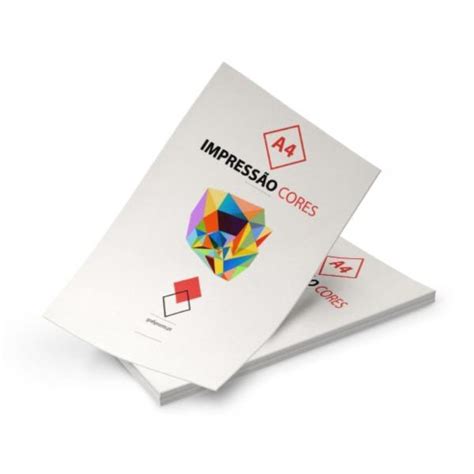 Impressão Jato De Tinta 210x297mm Ppael Sulfit Escolha A Cor Sem