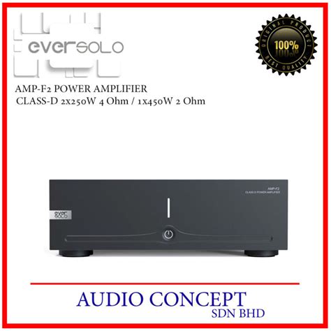 Zidoo EverSolo F2 Audio Power Amplifier Lazada