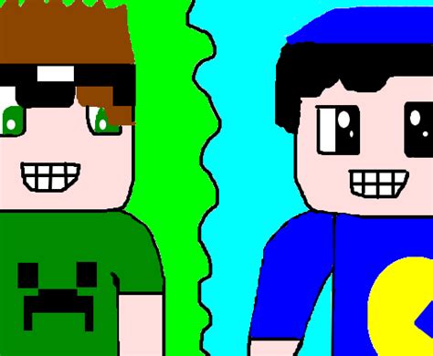 Tazercraft Pactw And Mike Desenho De Nikitaplay Gartic