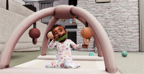 Ts4 Infant Onesie Recolor Free Pink Simz