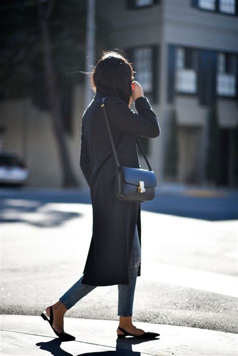 Black Slingback Flats Fashion Style Fashionistas Style