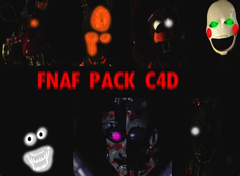 Pack The Fnaf New Animatronics By Reddygamer43 On Deviantart