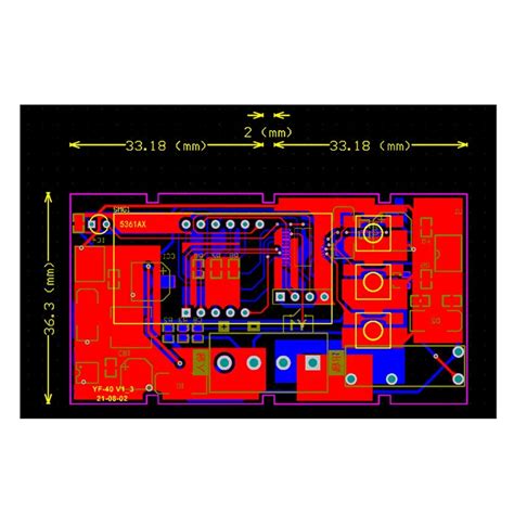 Taidacent Voltage Detection Module Relay Low Voltage Overvoltage And Undervoltage Protector