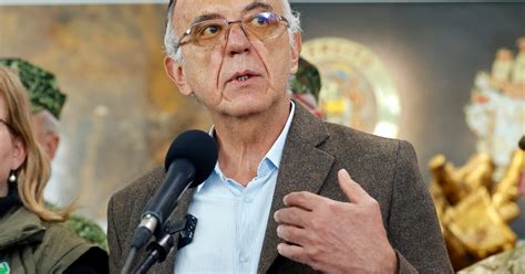 Ministro De Defensa Habló De Divisiones En Las Disidencias De ‘iván
