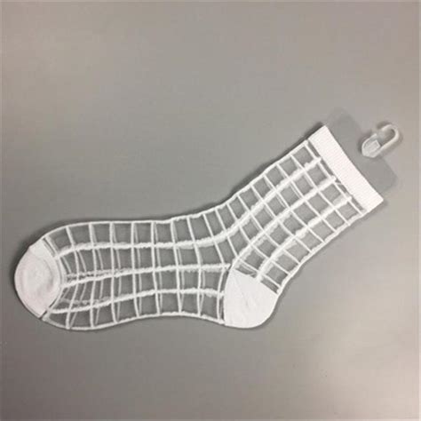 Buy Summer Women Ladies Socks White Sheer Mesh Glass Silk Socks Ultrathin