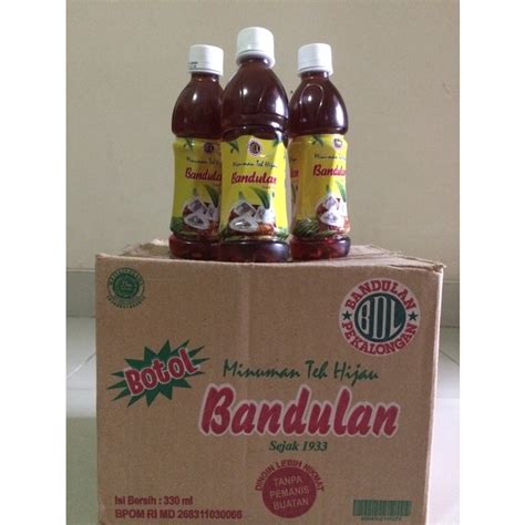 Jual Bisa Cod Teh Bandulan Botol 330 Ml Teh Dietteh Pelangsingteh