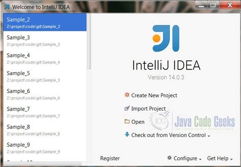 Intellij Idea Remove Project Example Java Code Geeks