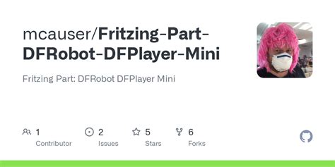 Github Mcauser Fritzing Part Dfrobot Dfplayer Mini Fritzing Part