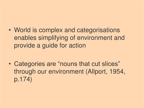 Ppt Social Categorisation Powerpoint Presentation Free Download Id