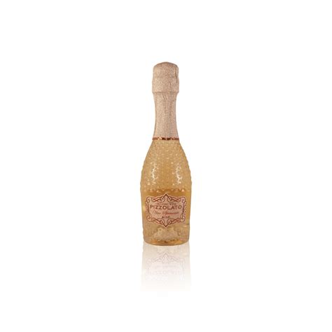 Pizzolato Rosé Spumante In Der Edlen Kleinen Glitzerflasche 495
