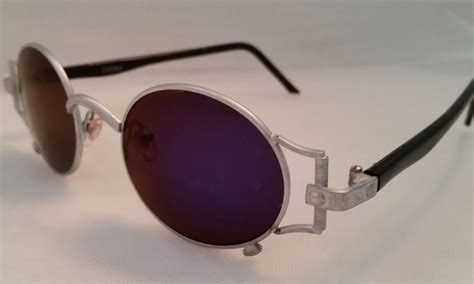 Designer Inspired Retro Sunglasses Silver Tone Designer Inspired
