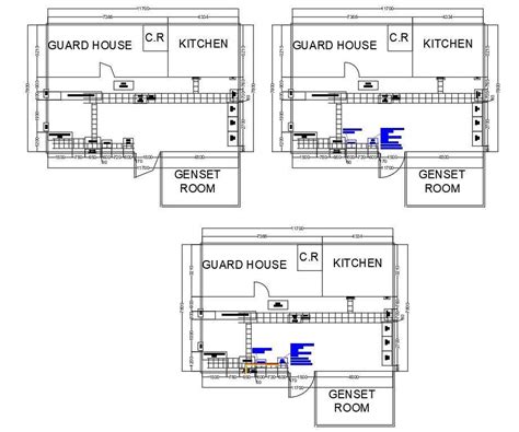 The Autocad Drawing File Gives The Cable Layout For Existing Room Download The AutoCAD DWG