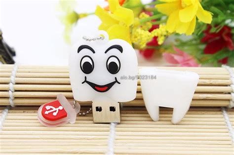 Флашка Usb 32 гб Зъб флаш памет подарък за зъболекар Други периферни