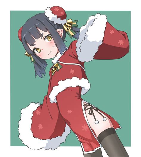 Safebooru 1girl Akari Raigou Bell Blush China Dress Chinese Clothes