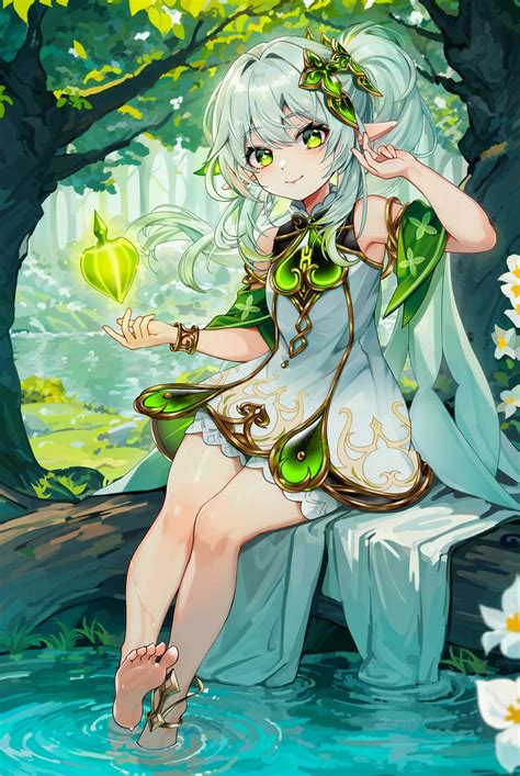 Nahida Genshin Impact Drawn By Chen Ying Alan Yut Danbooru