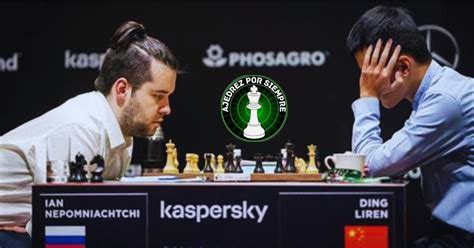 Cuándo empieza el campeonato mundial de ajedrez 2023