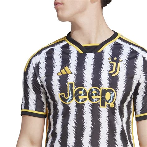 Adidas Juventus Home Shirt 2023 2024 Adults Sort Hvid Sports World