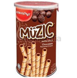 Munchys Muzic Wafer Roll Chocolate 85gm