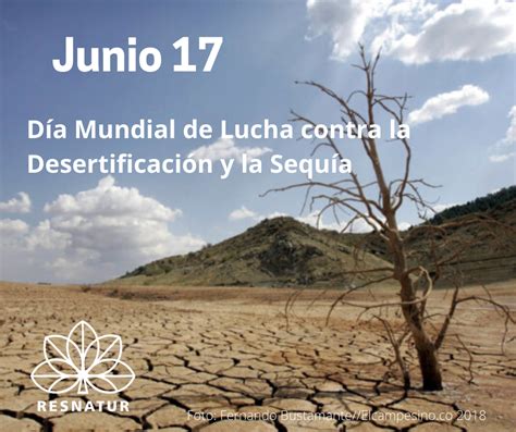 Día Mundial De Lucha Contra La Desertificación Y La Sequía Resnatur