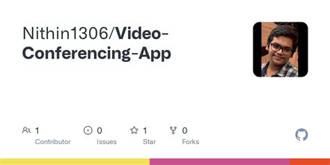 GitHub Nithin1306 Video Conferencing App