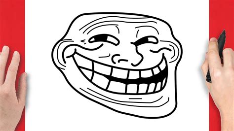Pixel Art Minecraft Cara De Troll How To Draw Troll Face Phonk Meme