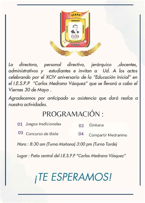 Iespp Carlos Medrano Vásquez San Clemente