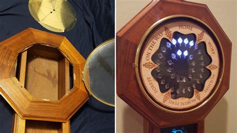 Redditor Recreates The Weasleys Magic Location Clock From Harry