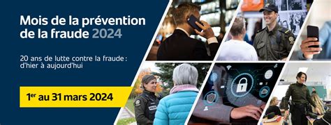 LE MOIS DE LA PRÉVENTION DE LA FRAUDE DÉBUTE Sûreté du Québec