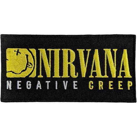 Nirvana Standard Woven Patch Negative Creep By Nirvana NIRVPAT