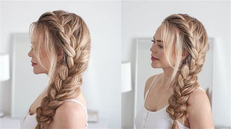 Side French Braid Steps