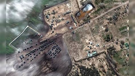 Russian Military Heads For Kyiv Satellite Images Show Massive 64 Km