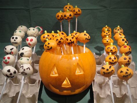 The More Than Occasional Baker Halloween Cake Pops