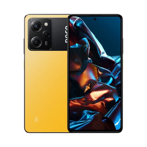 Celular Poco X5 PRO 5G 128GB 6GB Ram NFC Yellow - Lançamento