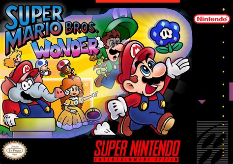What If Super Mario Bros Wonder Was On The Snes By Luigibonamigo On