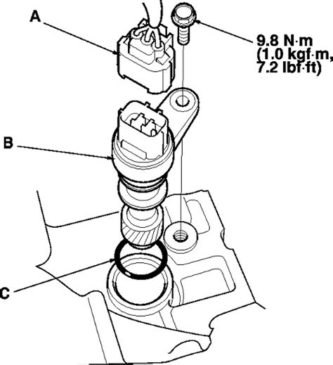 Countershaft Speed Sensor Honda