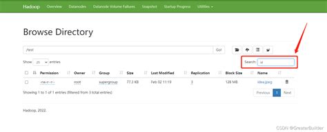 Hdfs通过web Ui操作文件hdfs Ui Csdn博客