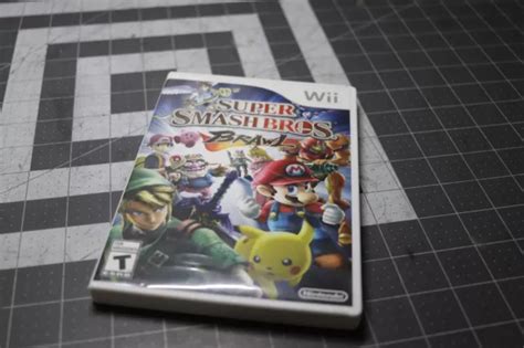 Super Smash Bros Brawl Nintendo Wii Tui Et Couverture Illustration Seulement Aucun