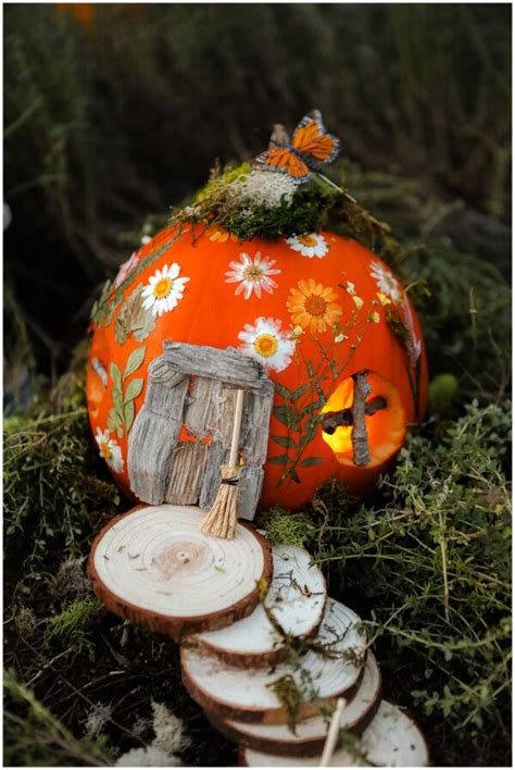 Diy Pumpkin Fairy Houses Sugar Maple Farmhouse