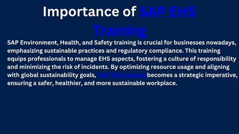 Ppt Sap Ehs Training Powerpoint Presentation Free Download Id 12682139