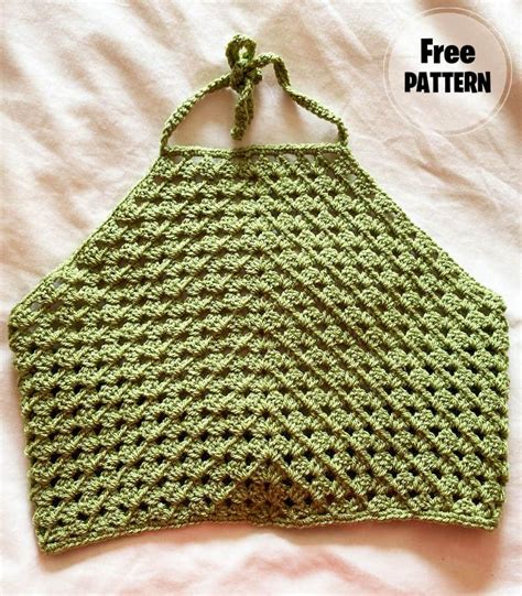 Easy Crochet Halter Top Artofit
