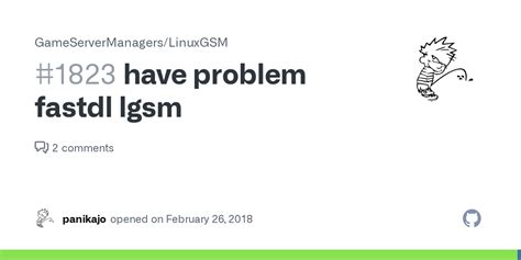 Have Problem Fastdl Lgsm · Issue 1823 · Gameservermanagerslinuxgsm
