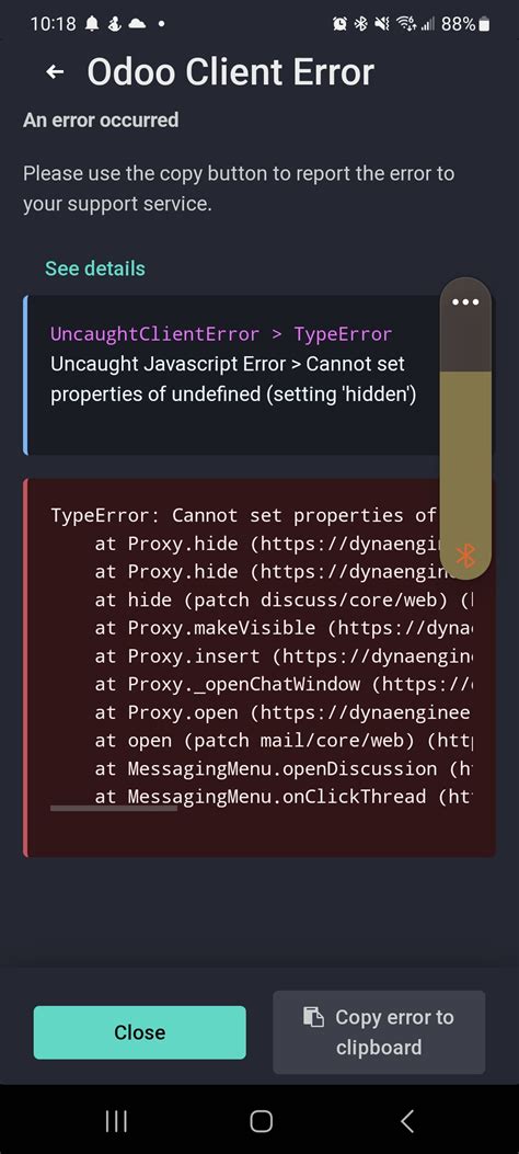 Cant Use Discuss Chat On Android · Issue 135097 · Odoo Odoo · Github