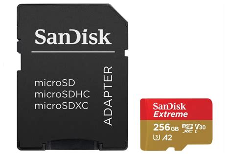 Sandisk Ultra Micro Sdxc 256 Gb 130 Mbs A1 Class 10 Uhs I Adaptér Na