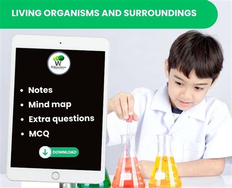 Living Organisms And Their Surroundings Notes And Mind Map