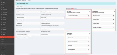 Widgets Archi Elite Documentation