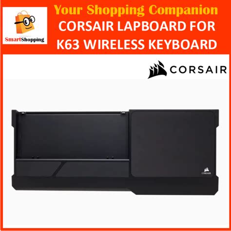 Corsair K Wireless Gaming Lapboard For The K Wireless Keyboard Years Manufacturer Warranty